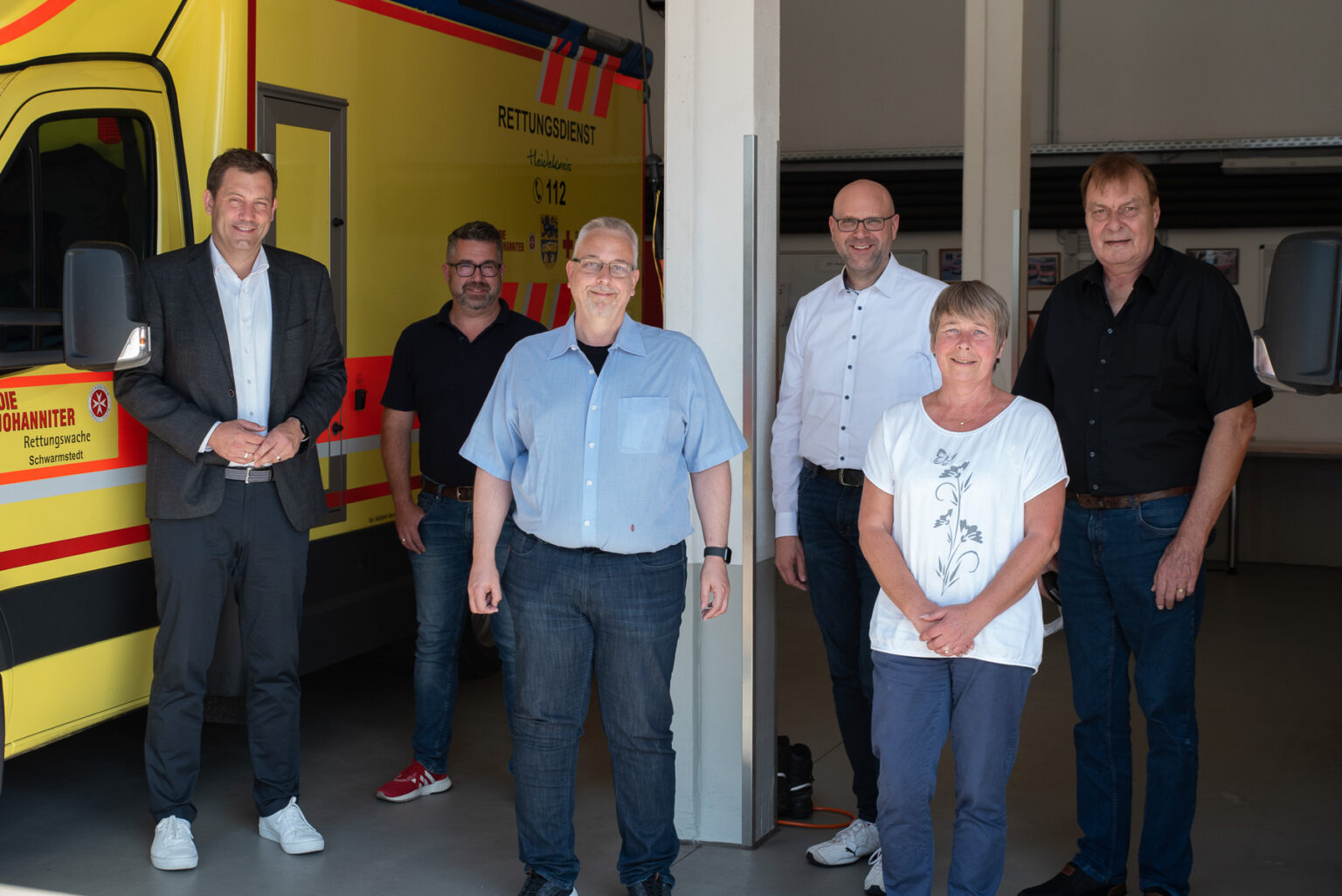 Besuch beim Johanniter-Ortsverband Aller-Leine › SPD Ottersberg