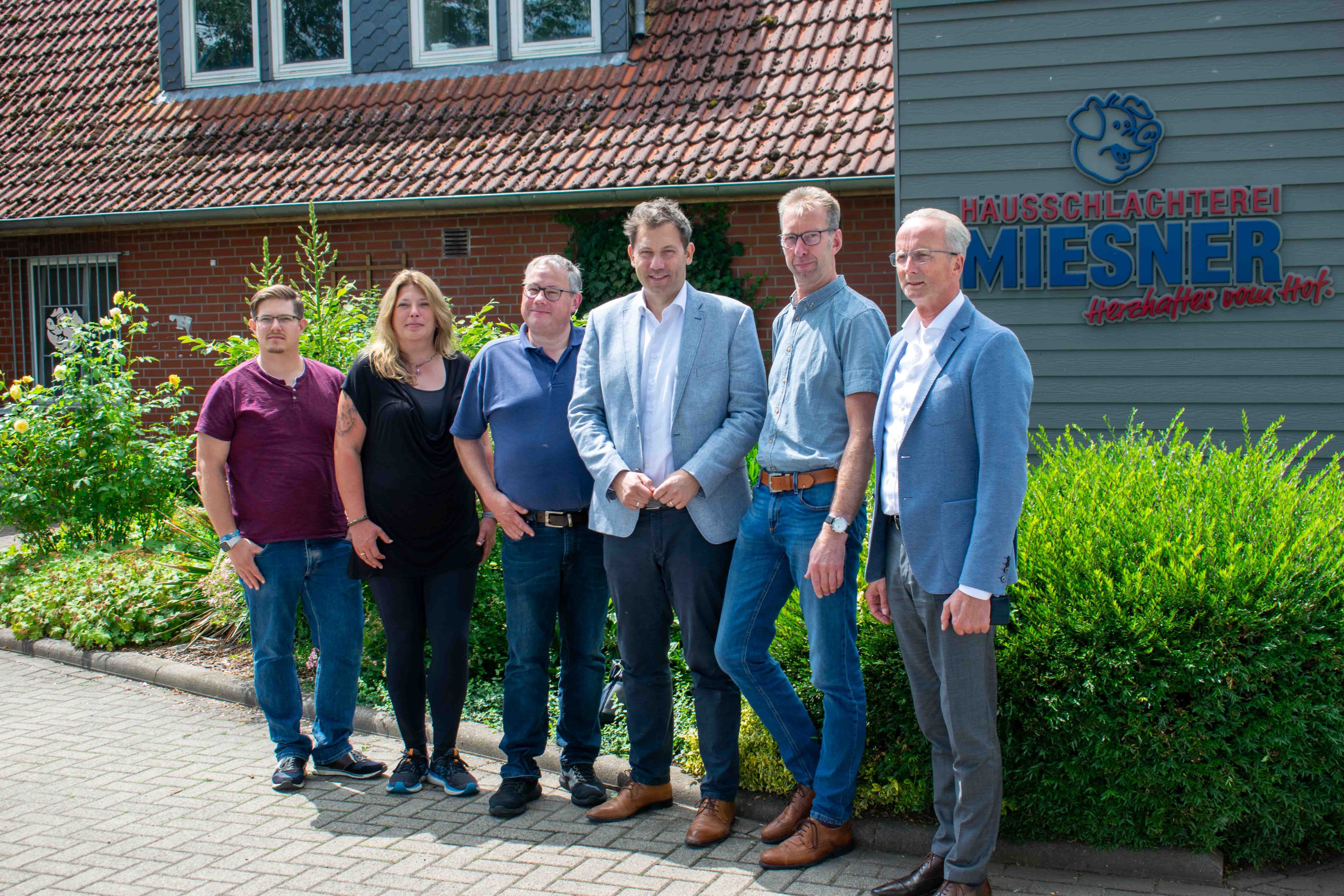 Scheeßel/Sothel: Klingbeil besucht Fleischerei Miesner › Lars Klingbeil ...